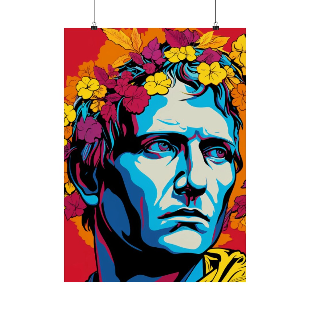 Julius Caesar: Dictator General and Icon of Rome Pop Art - Etsy Australia