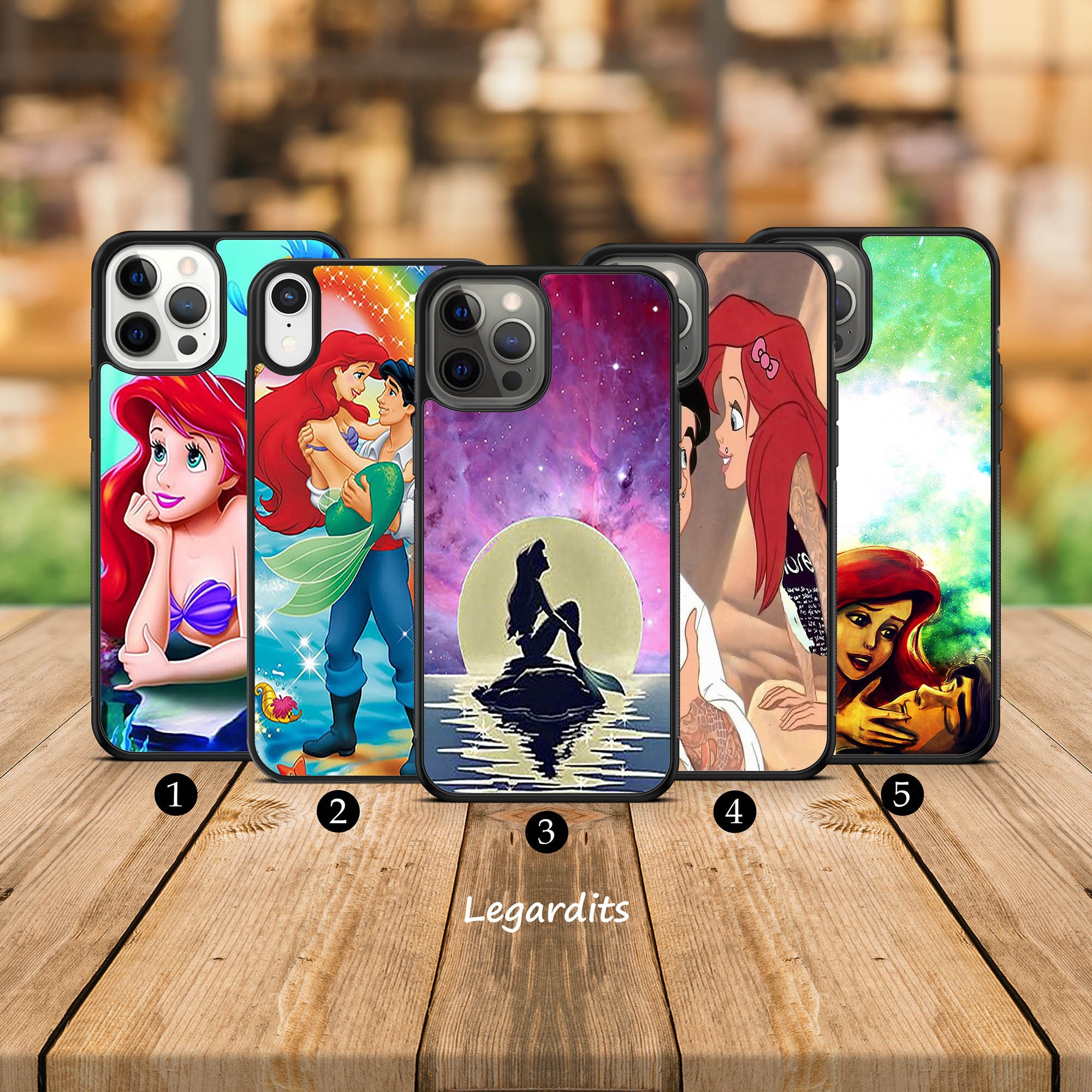 Luxury Ariel the Little Mermaid Phone Case for iPhone 15 14 13 - Etsy