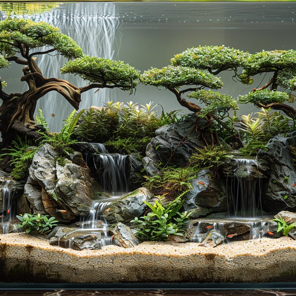 Bonsai Waterfall - Etsy