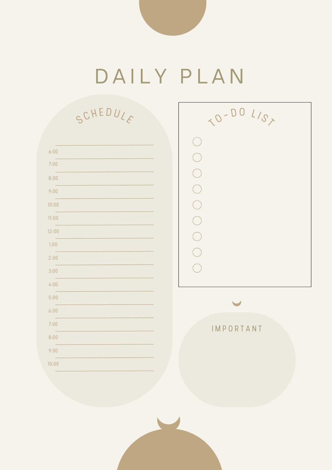 Minimalistic to Do List Daily Planner Simple Planner Simple - Etsy