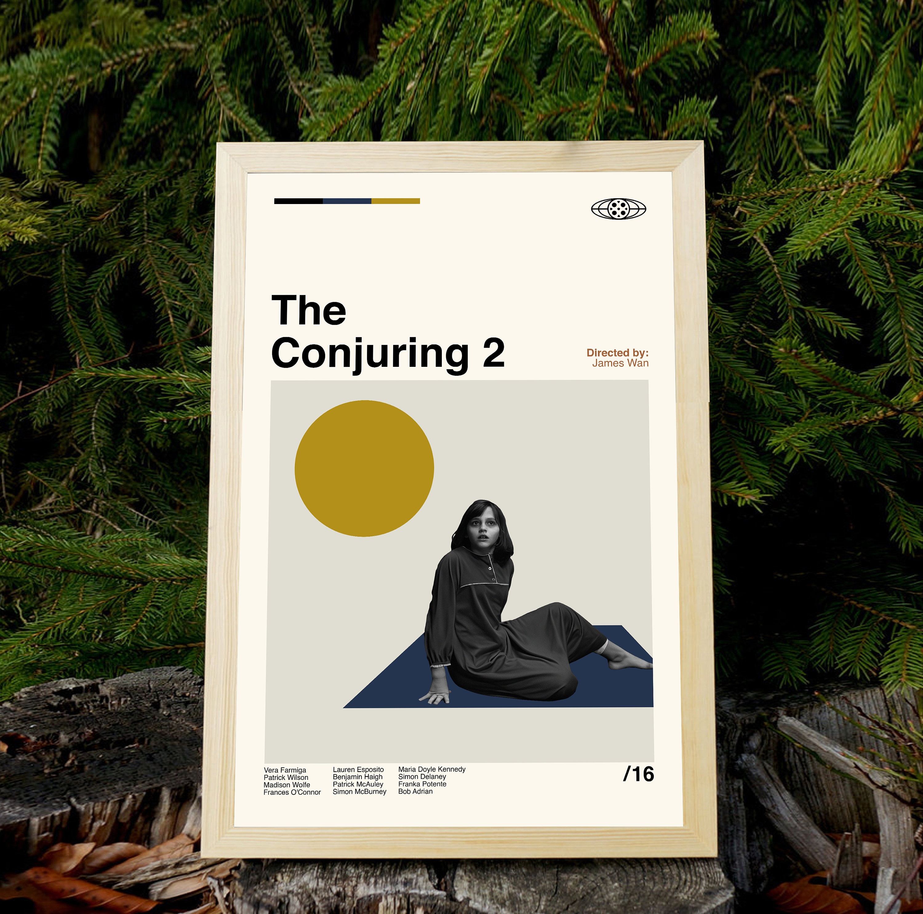 The Conjuring Poster, The Conjuring Print, The Conjuring Art, Retro ...