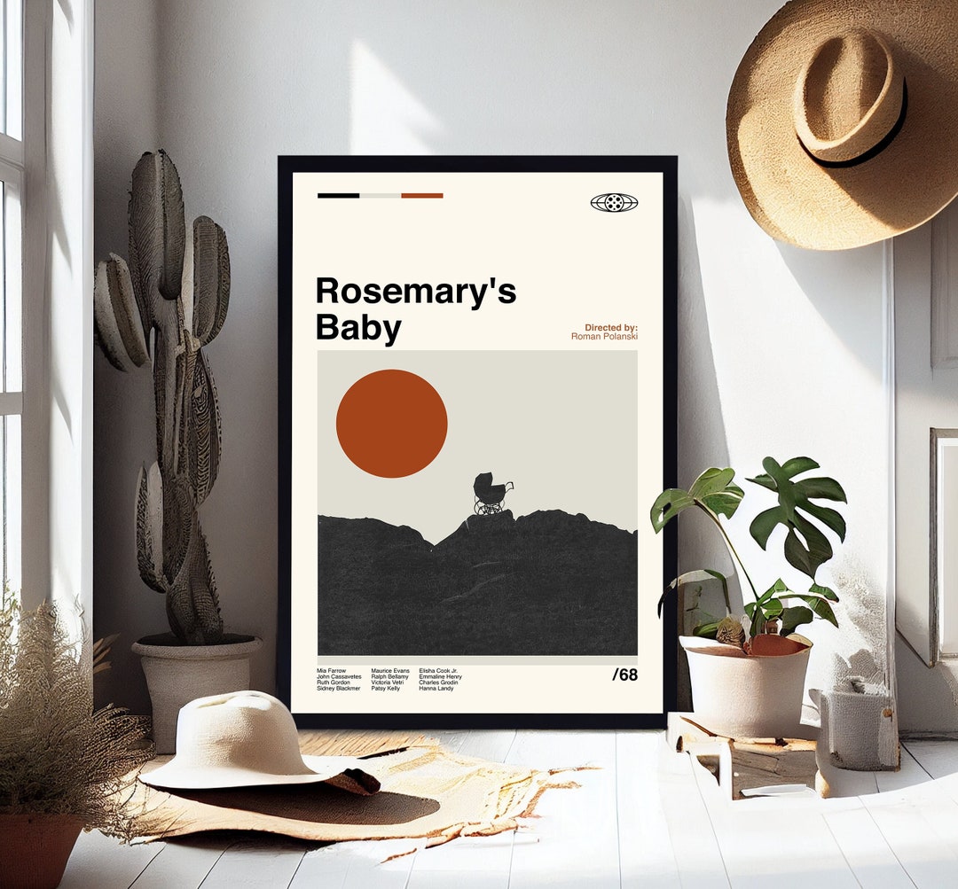 Rosemary's Baby Poster Rosemary's Baby Print Retro - Etsy