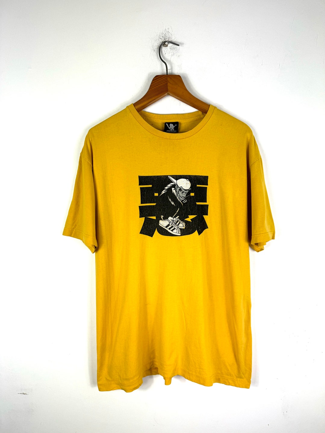 Vintage SARU Santastic Entertainment Logo Monkey T Shirt Tee Y2k ...