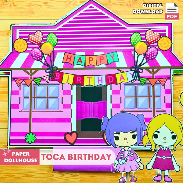 Toca Boca Book - Etsy