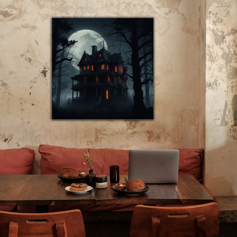 Fantasy Scary Villa Perfect for Halloween, 2500x2500 Px - 300 Dpi - Etsy