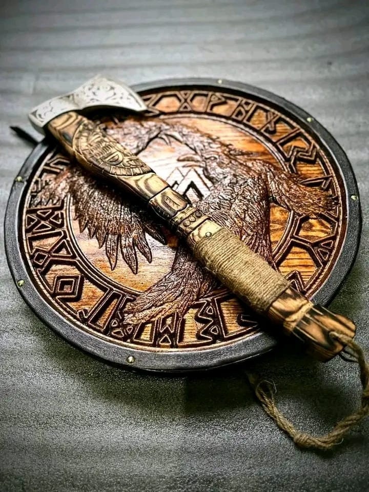 Medieval Wooden Tree Viking Shield Handmade Viking Shield - Etsy