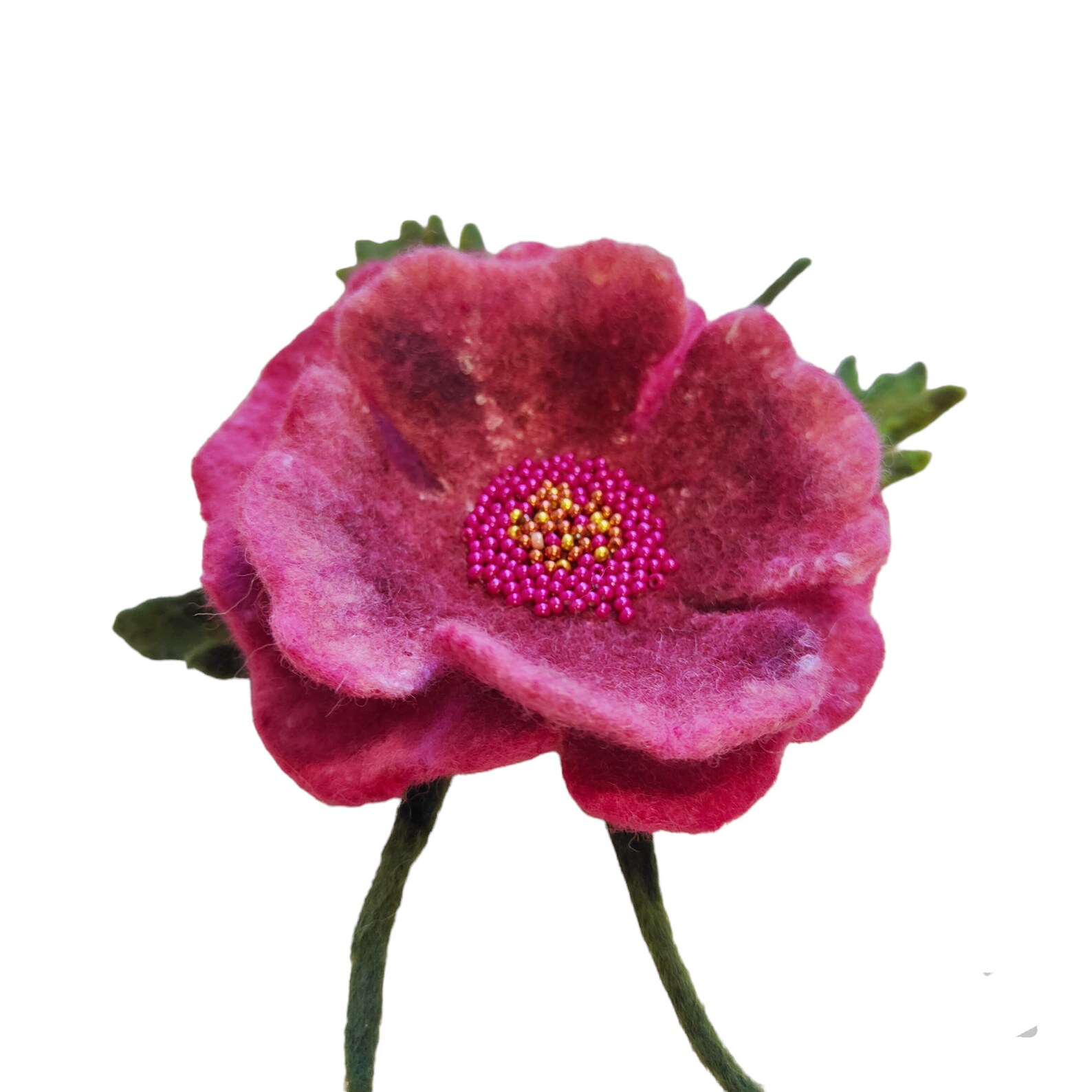 Floral Scarf, Scarf Necklace, Flower Felt Scarf, Wool Flower Scarf ...