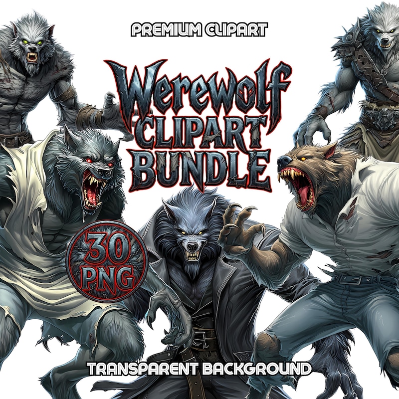 Fantasy Werewolf Art - Etsy