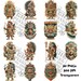 Aztec Gods PNG Bundle Quetzalcoatl Huitzilopochtli Tlaloc Xolotl Mayan ...