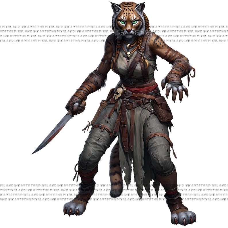 Mutant Character Art TTRPG Monster Png Bundle, Grimdark Battle Map ...