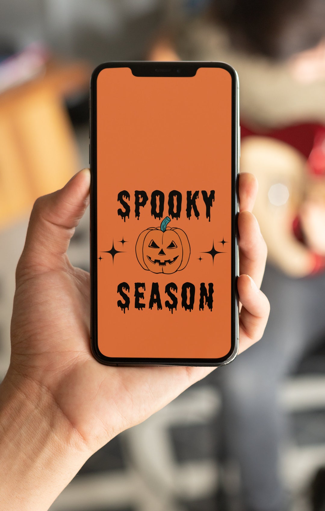 Halloween Spooky Season Phone Wallpaper, Phone Background for the ...