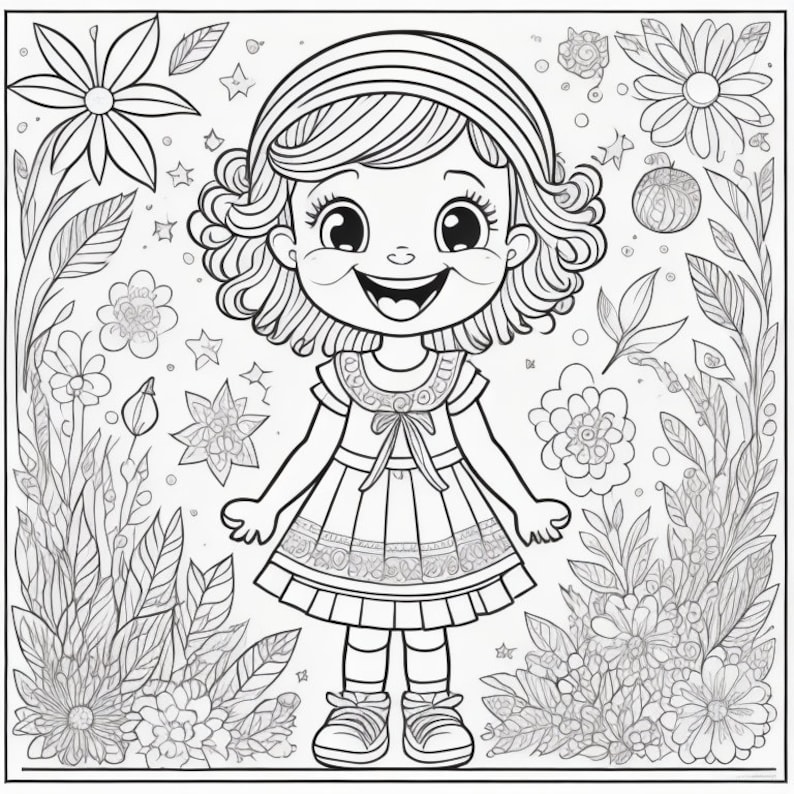 Printable for Kids Coloring Pack| - Etsy