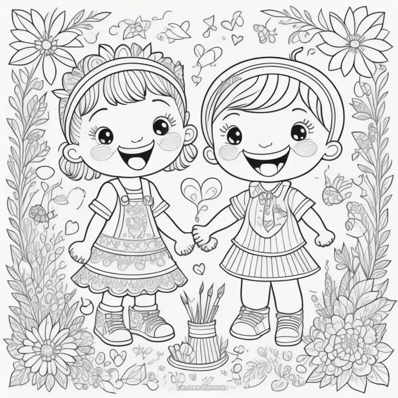 Printable for Kids Coloring Pack| - Etsy