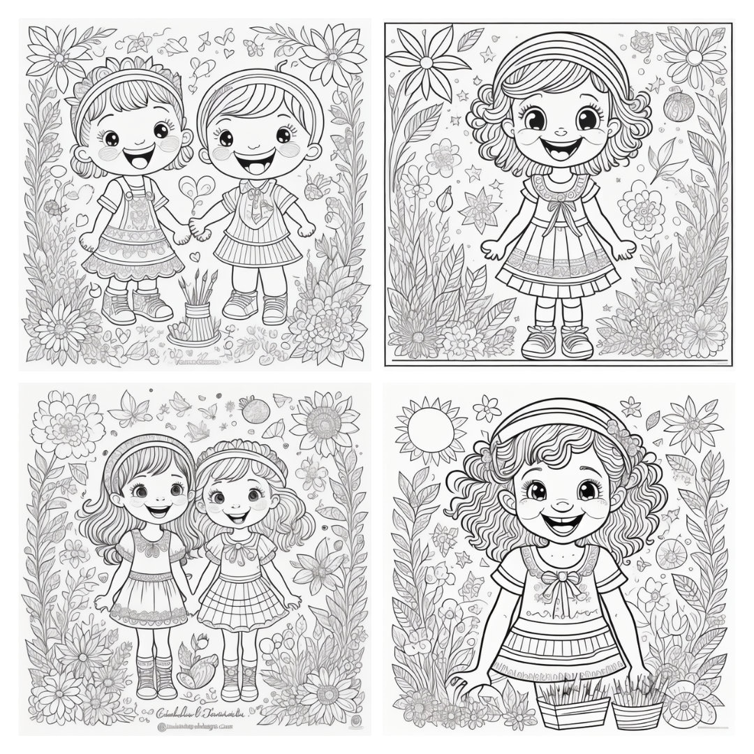 Printable for Kids Coloring Pack| - Etsy