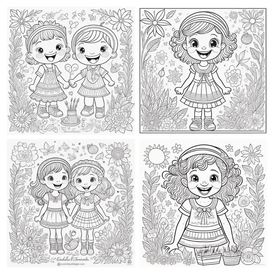 Printable for Kids Coloring Pack| - Etsy