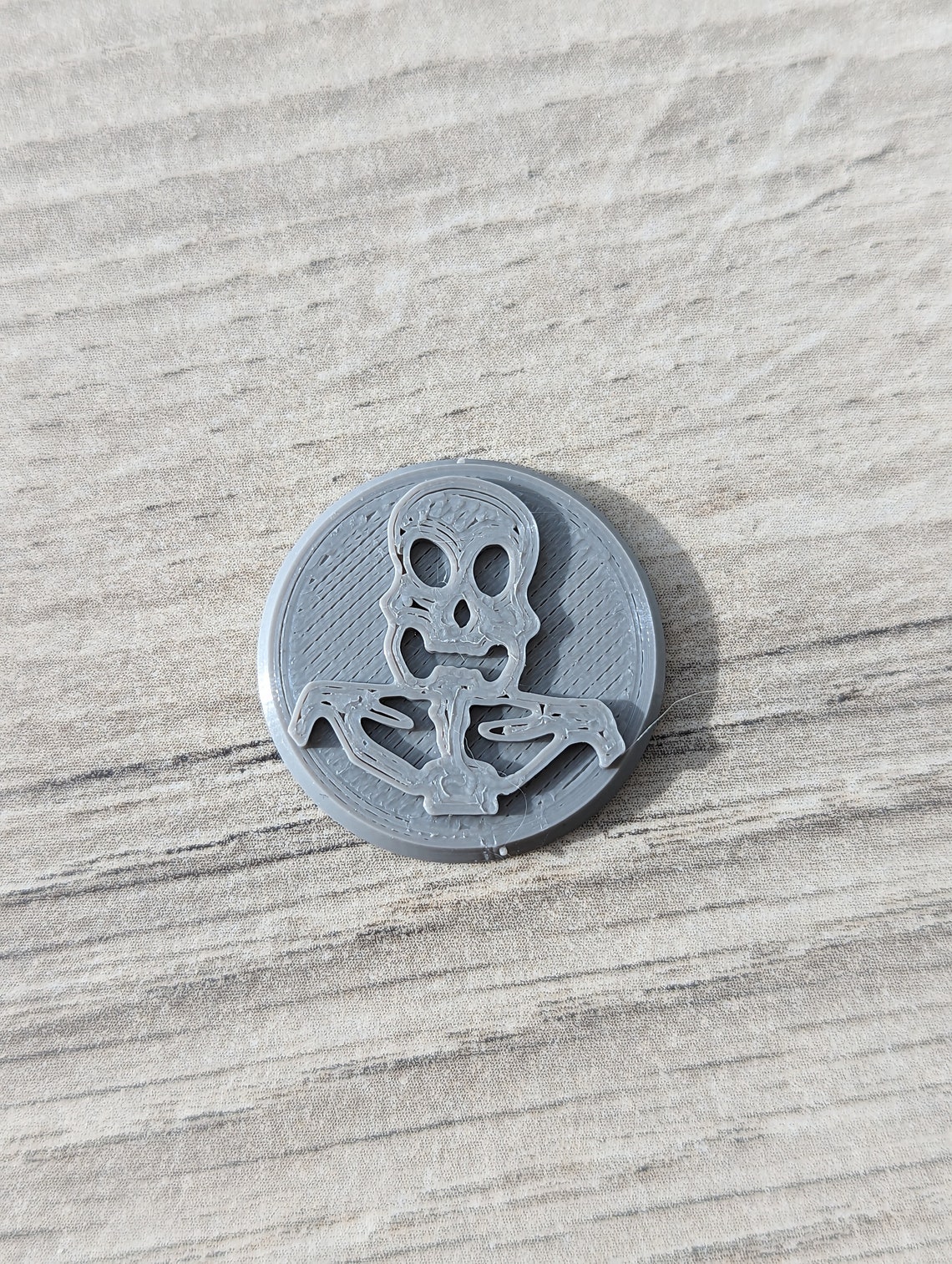3D Printed TTRPG Monster Tokens Skeleton Pack of 5 - Etsy
