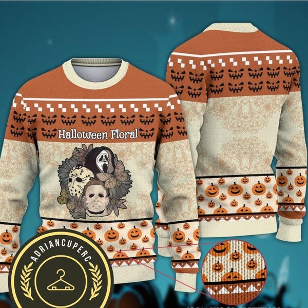 Horror Christmas Sweater - Etsy