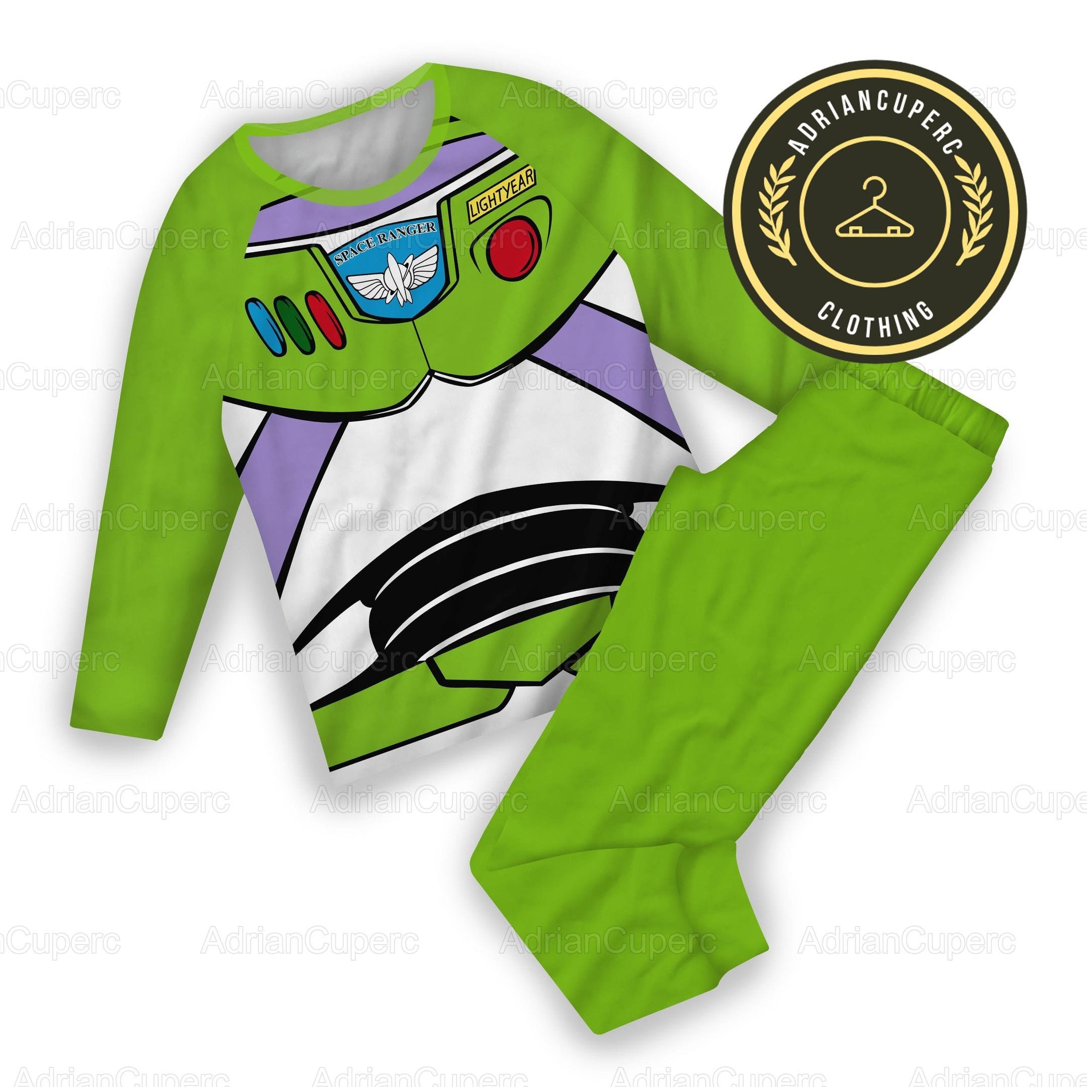 Buzz Lightyear Toy Story Pajamas Set, Disney Pajamas Set, Family ...