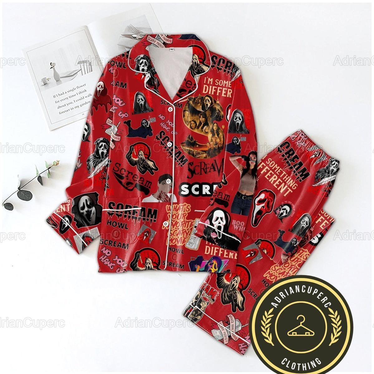 Película de Miedo Conjunto de Pijama, Películas de Terror, Personajes ...