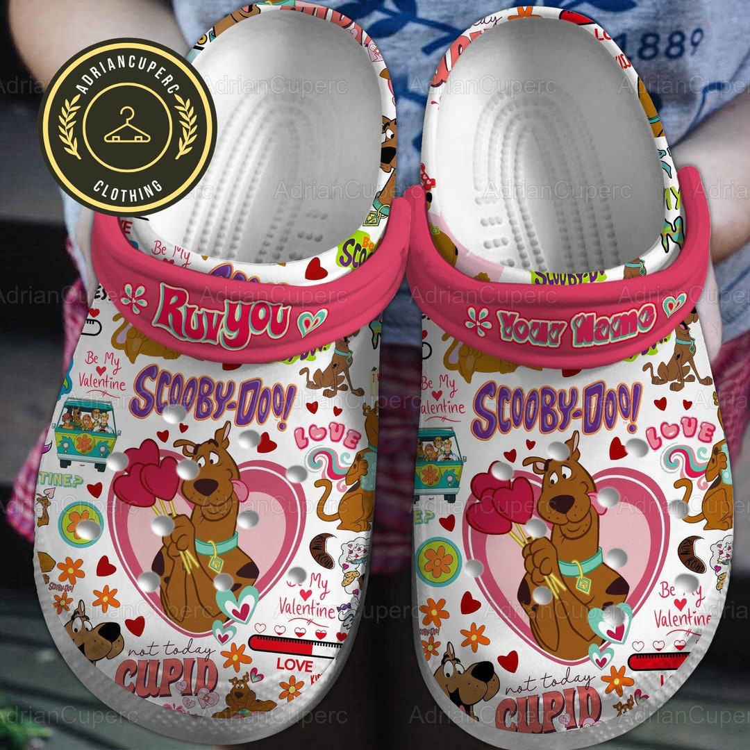 Custom Scooby-doo Shoes, Scooby-doo Sandals, Disney Shoes, Valentine ...