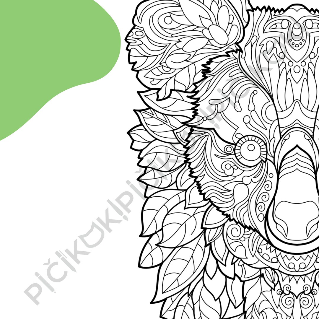 Koala Mandala Coloring Page · Meditation, Stress Relief, Relaxation ...