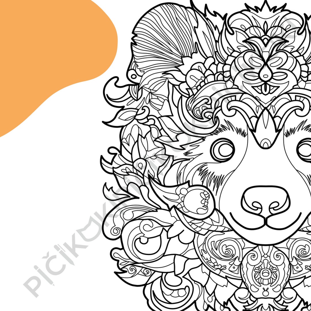 Panda Mandala Coloring Page · Meditation, Stress Relief, Relaxation ...