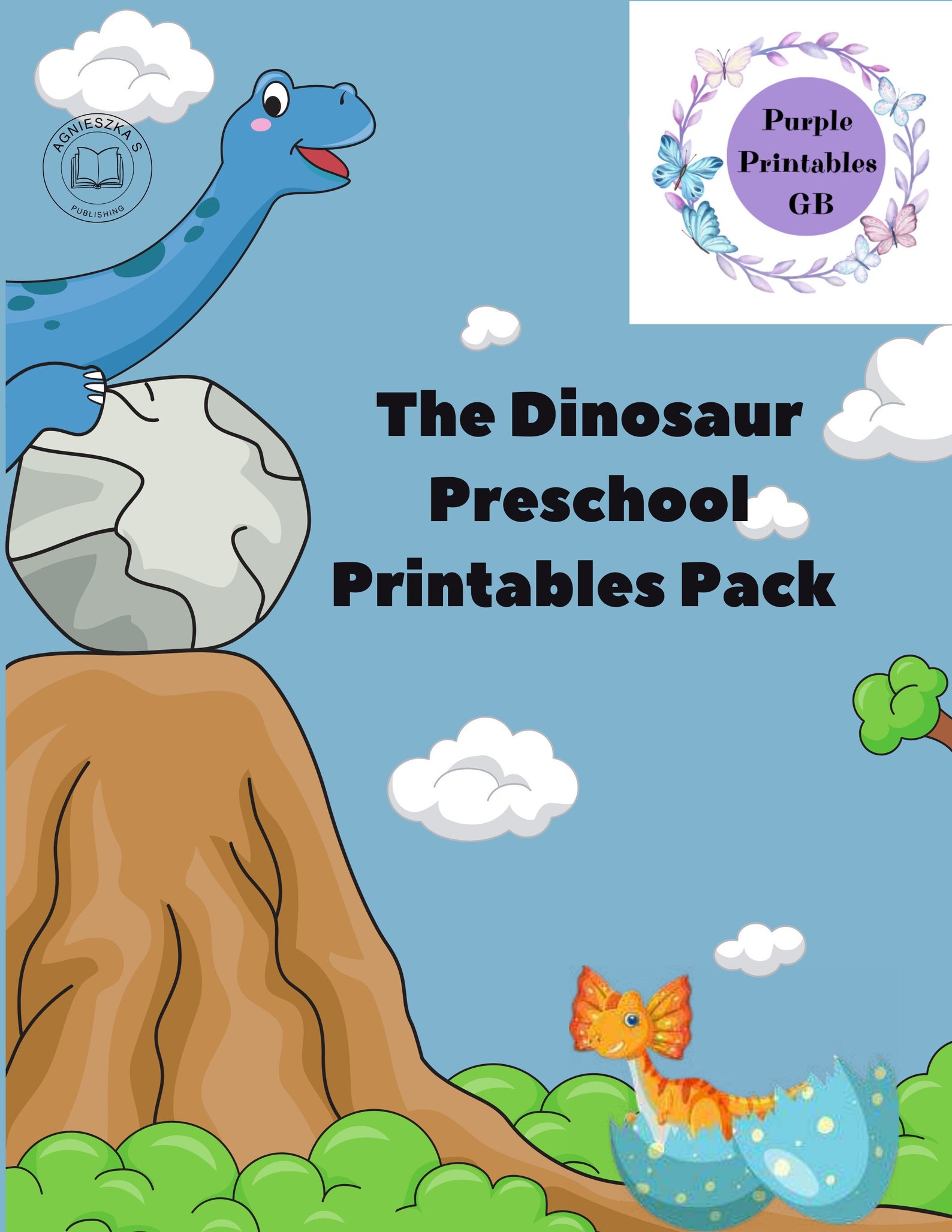 Dinosaur Pre-school Printable Pack. Children's Activities. Summer ...