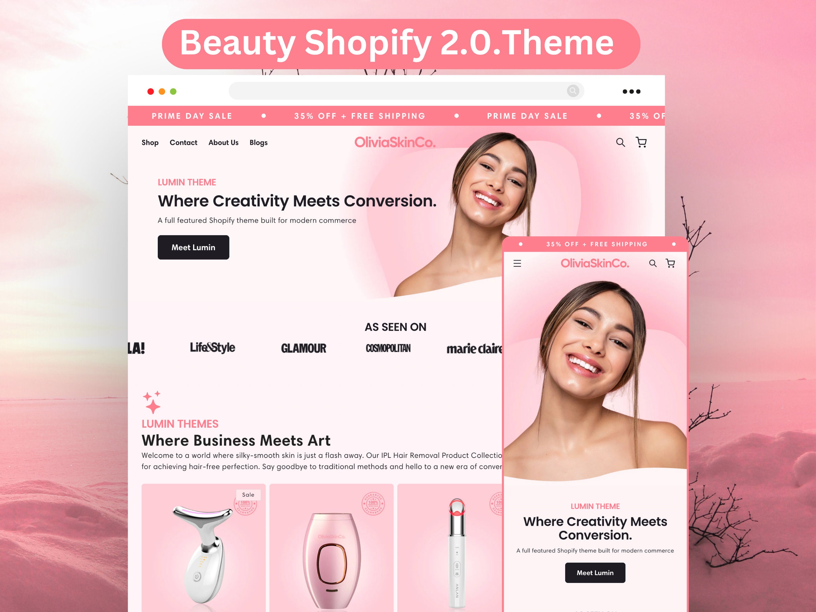 Shopify Theme Template, Minimal Shopify Website, Shopify 2.0 Boutique ...