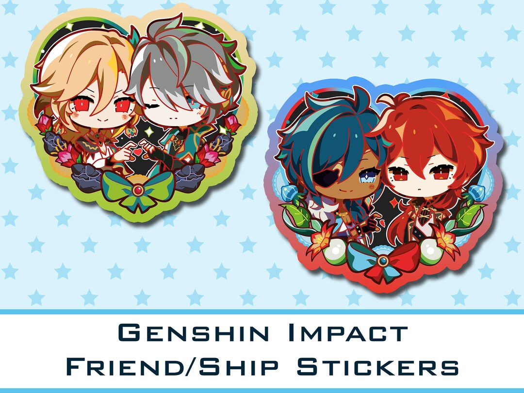 Genshin Impact Friend/ships Stickers Volume 2 - Inazuma and Sumeru ...