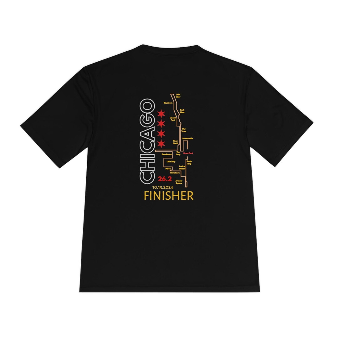 Chicago Marathon Finisher Sport Shirt - Etsy
