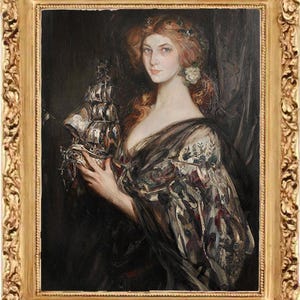 Famous Artist, Vintage Printable Wall Art, Antique Oil Paintings ...