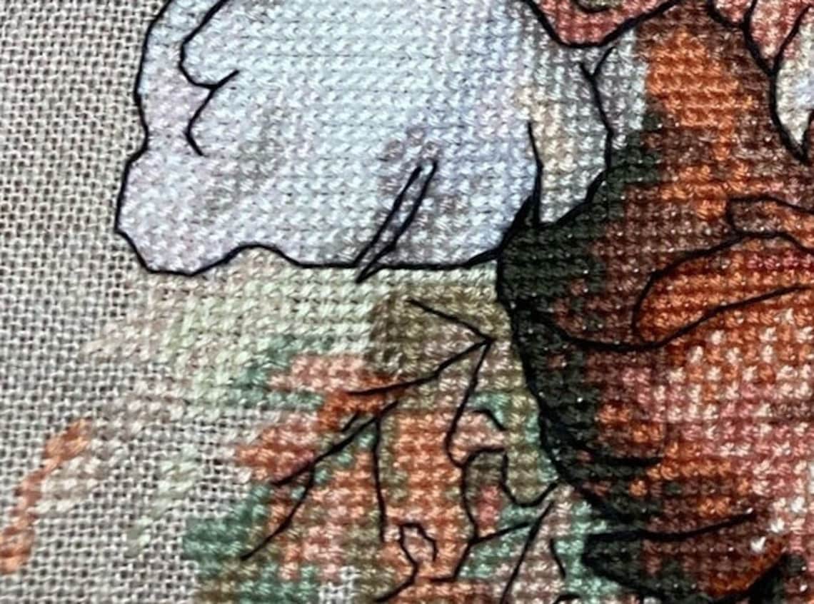 Small Easy Fox Cross Stitch Pattern PDF Red Fox Rustic Decor Woodland ...