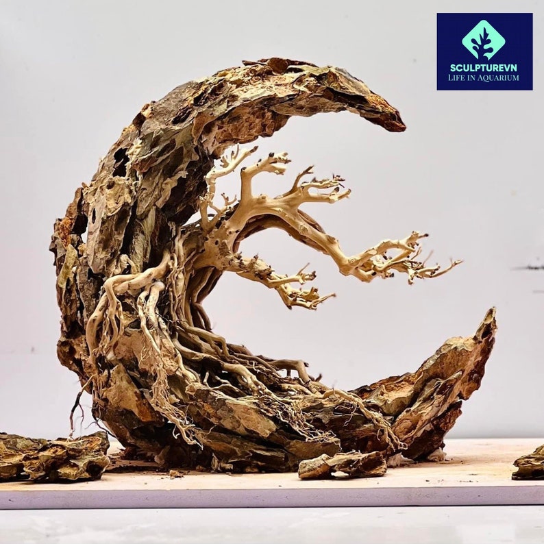 Driftwood Aquascape Tree: Fish Tank Aquarium Decor - Etsy