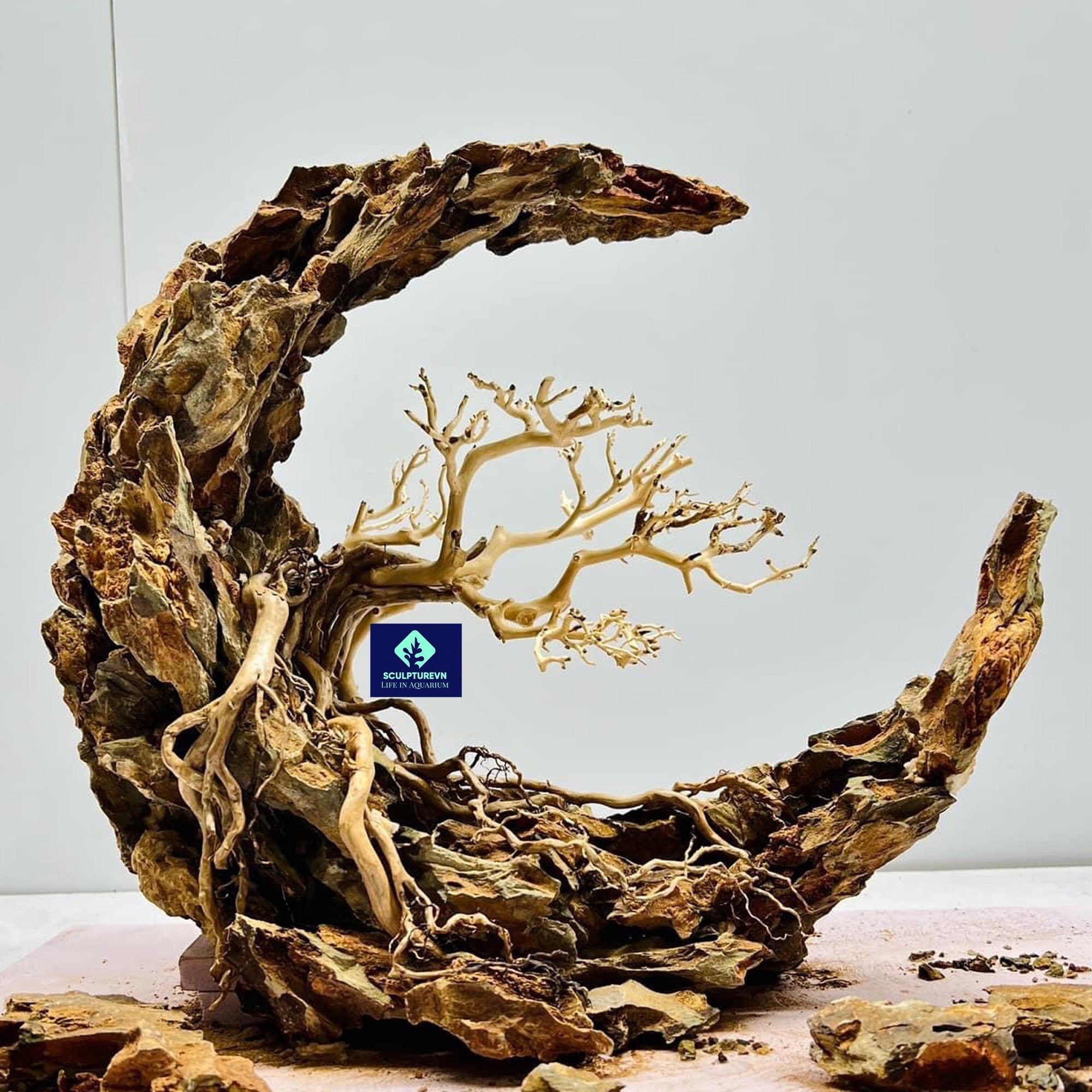 Driftwood Aquascape Tree: Fish Tank Aquarium Decor - Etsy
