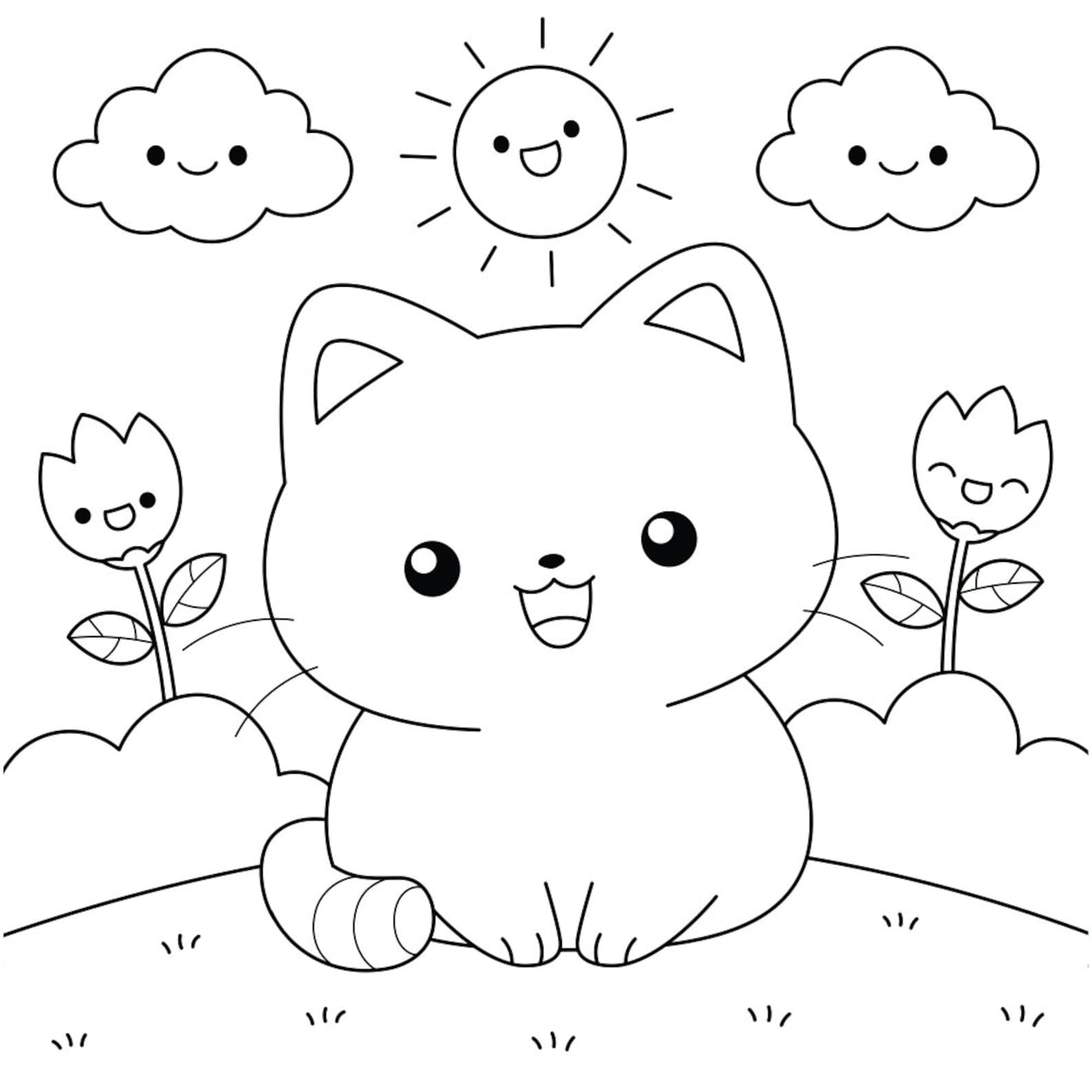 8 Easy Coloring Pages for Kids, Toddlers, Preschoolers Toddlers ...