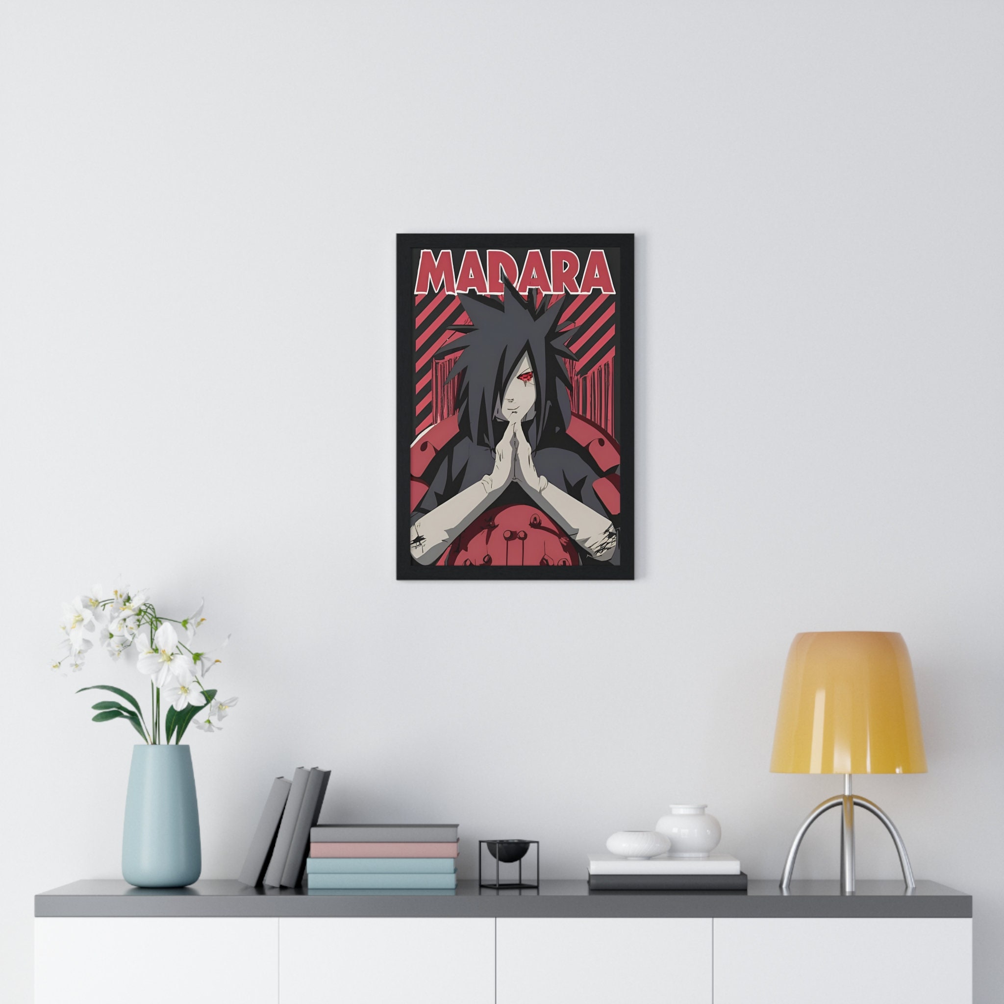 Madara Poster Naruto Uchiha Art Print Anime Wall Decor - Etsy