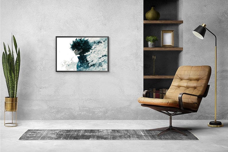 Deku - My Hero Academia | Digital Art Print | Wall Art | Digital ...