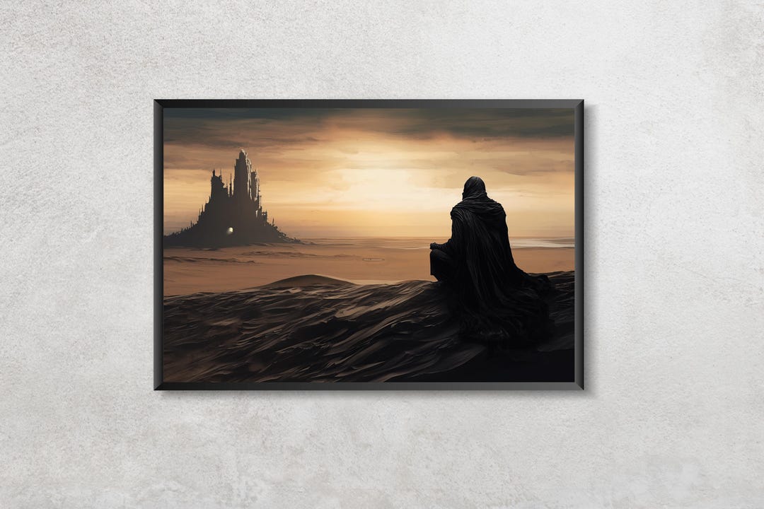 Dune Desert Inspired Poster Print | Wall Art | Wall Decor | Home Decor ...