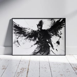 Tengu - Japanese Style Poster Print | Wall Art | Wall Decor | Home ...