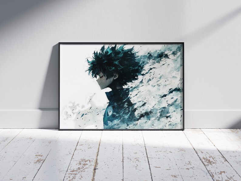 Deku - My Hero Academia | Digital Art Print | Wall Art | Digital ...