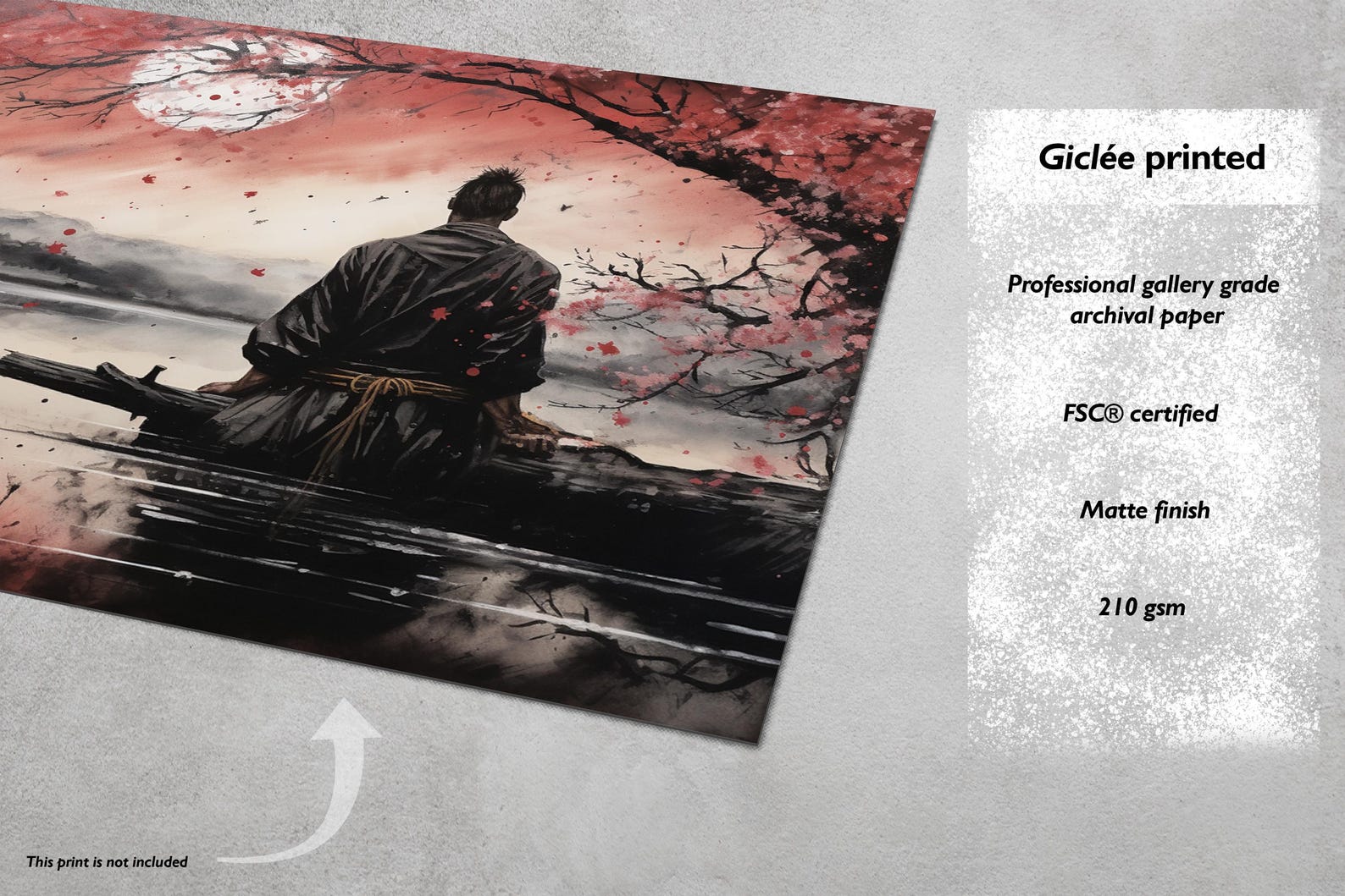 Tengu - Japanese Style Poster Print | Wall Art | Wall Decor | Home ...