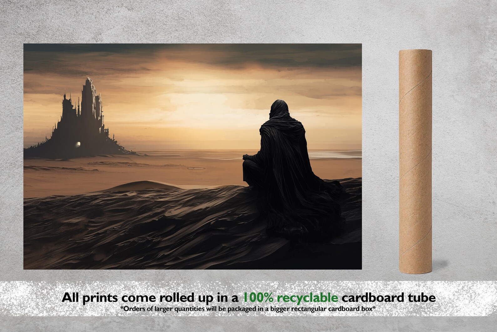 Dune Desert Inspired Poster Print | Wall Art | Wall Decor | Home Decor ...