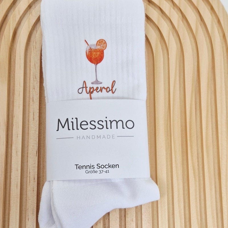 Aperol spritz socken - Etsy.de