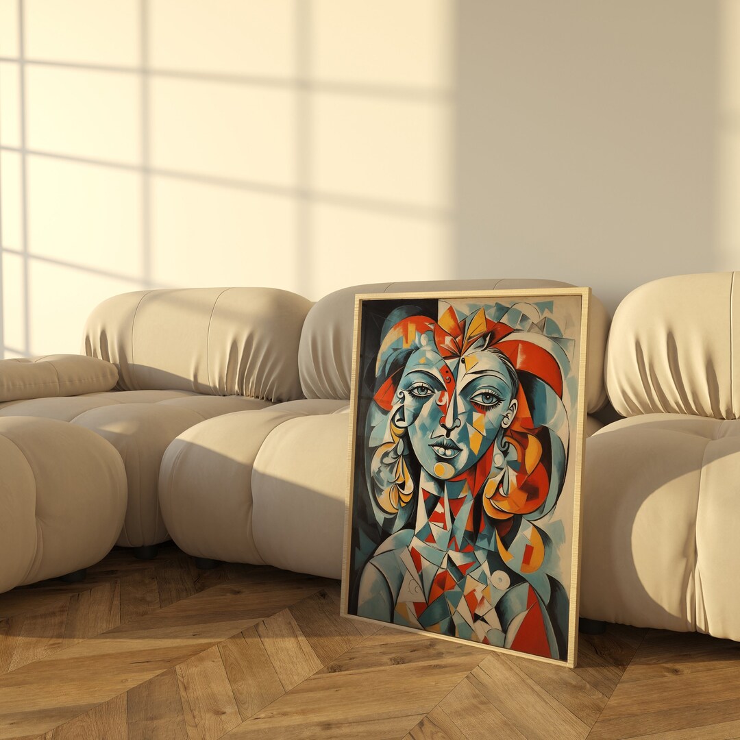Picasso Exhibition Wall Art Print, Picasso Poster, Minimalist Vintage ...