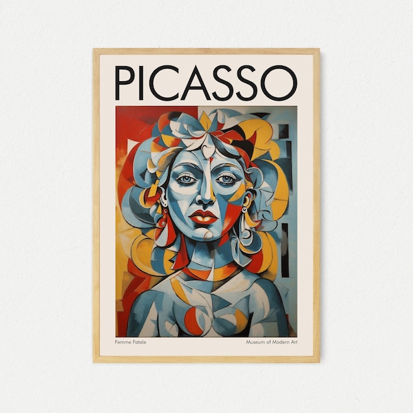 Picasso Femme Fatale - Etsy