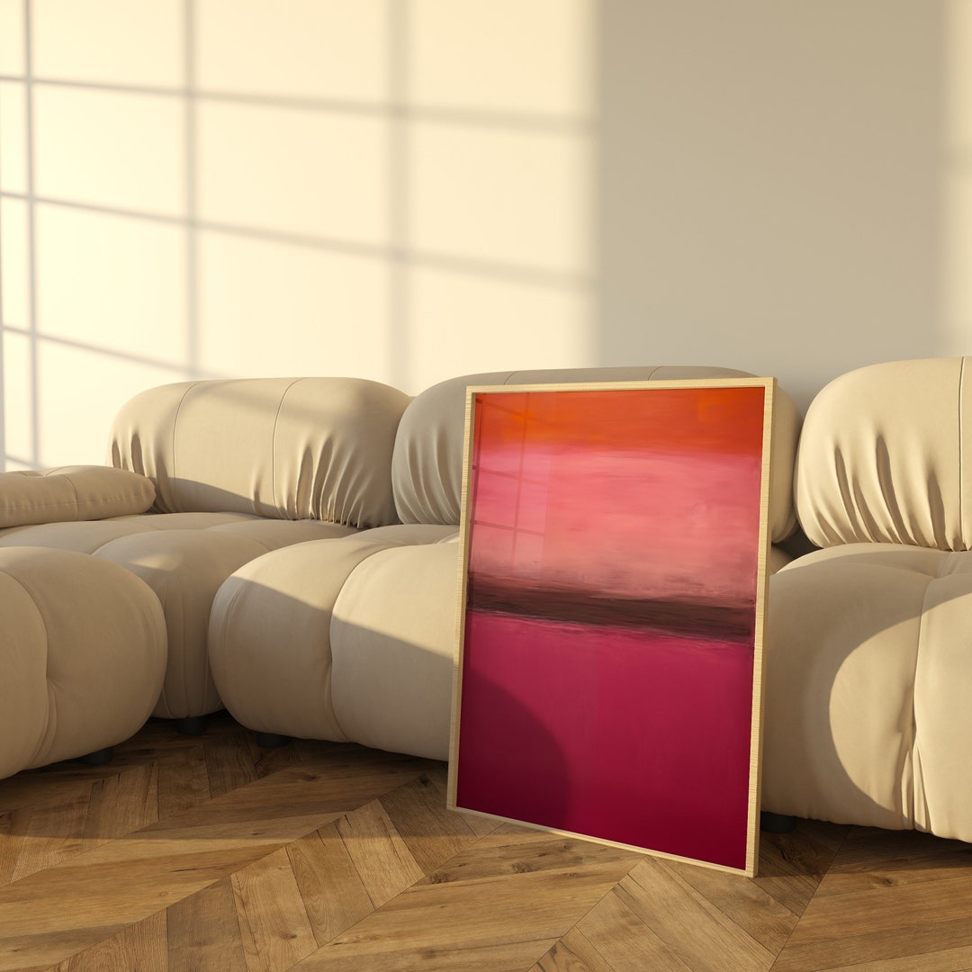 Mark Rothko Poster, Exhibition Print, Colorful Wall Art, Livingroom ...