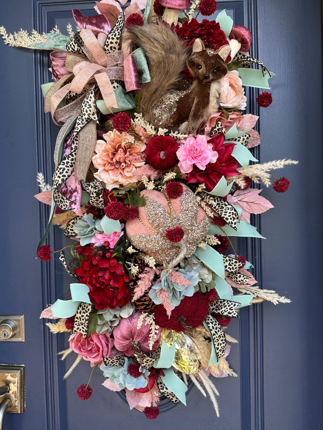 The Luxurious Foxy Fall Wreath - Etsy