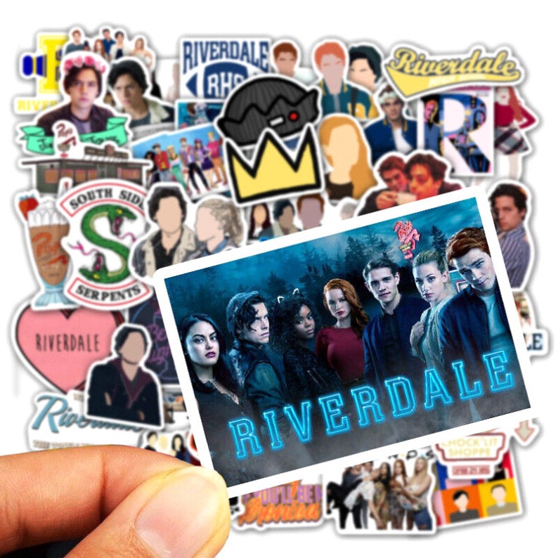 50pcs Waterproof Vinyl Riverdale Sticker Pack for Laptop,water Bottle ...