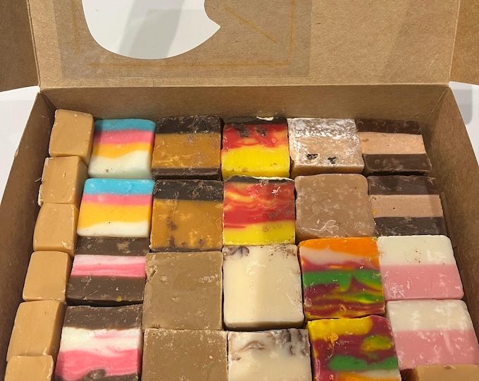 Luxury Christmas Fudge Collection in a Decorative Gift Box - 1kg - Etsy UK