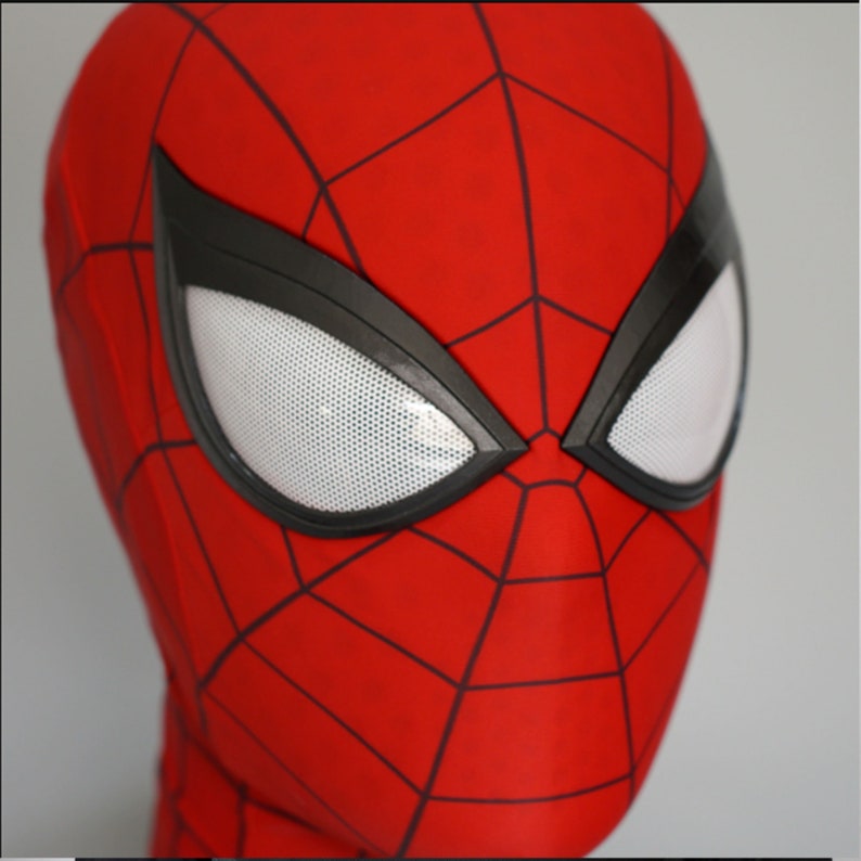 Spiderman PS4 Mask-spider Man Cosplay Mask With Faceshell and - Etsy